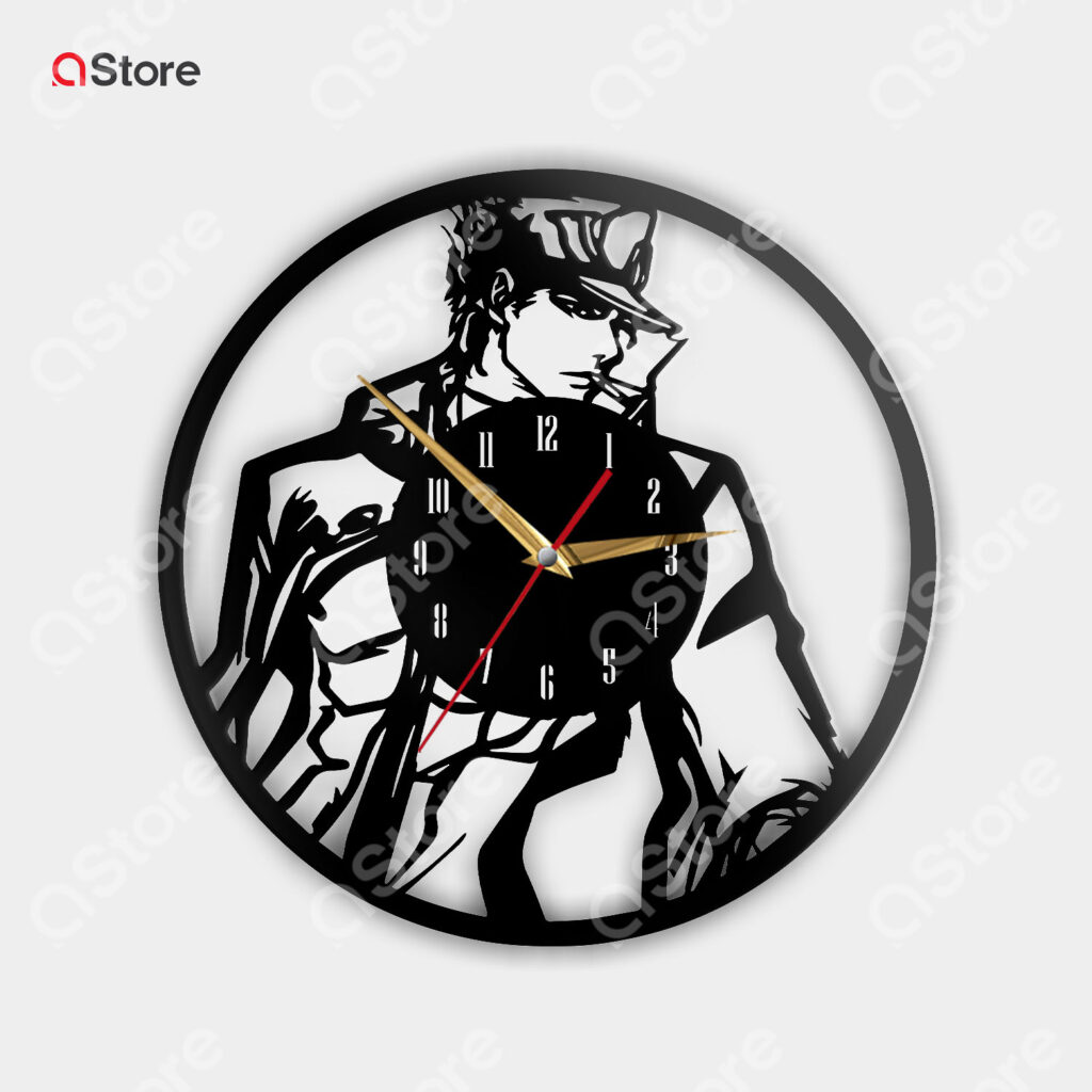 Clock 2 – jojo’s bizarre adventure – Jotaro Kujo – astore-egy.com